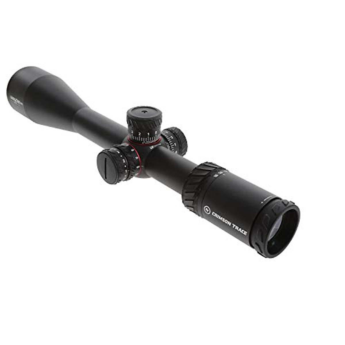 Crimson Trace Hardline Pro 4-16x50mm Riflescope with SFP, Illuminated MR1-MOA Reticle, Zero Stop, Lightweight Solid Construction, Scope Caps and Lens Cloth for Hunting, Shooting and Outdoor