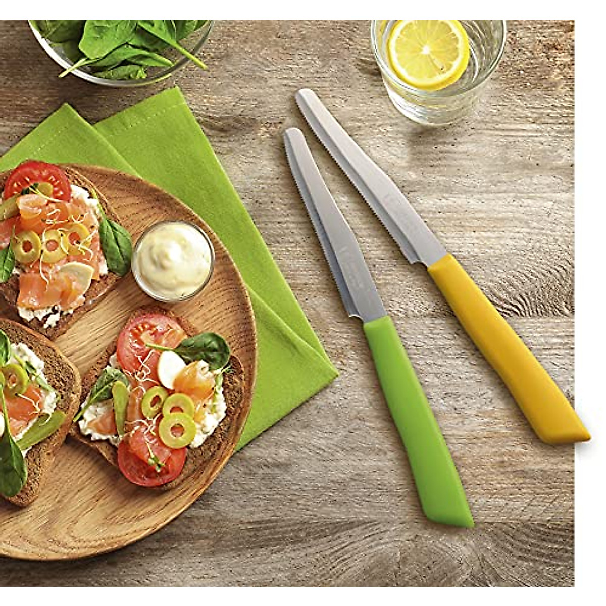 Italian Knives 6 Pack (White)