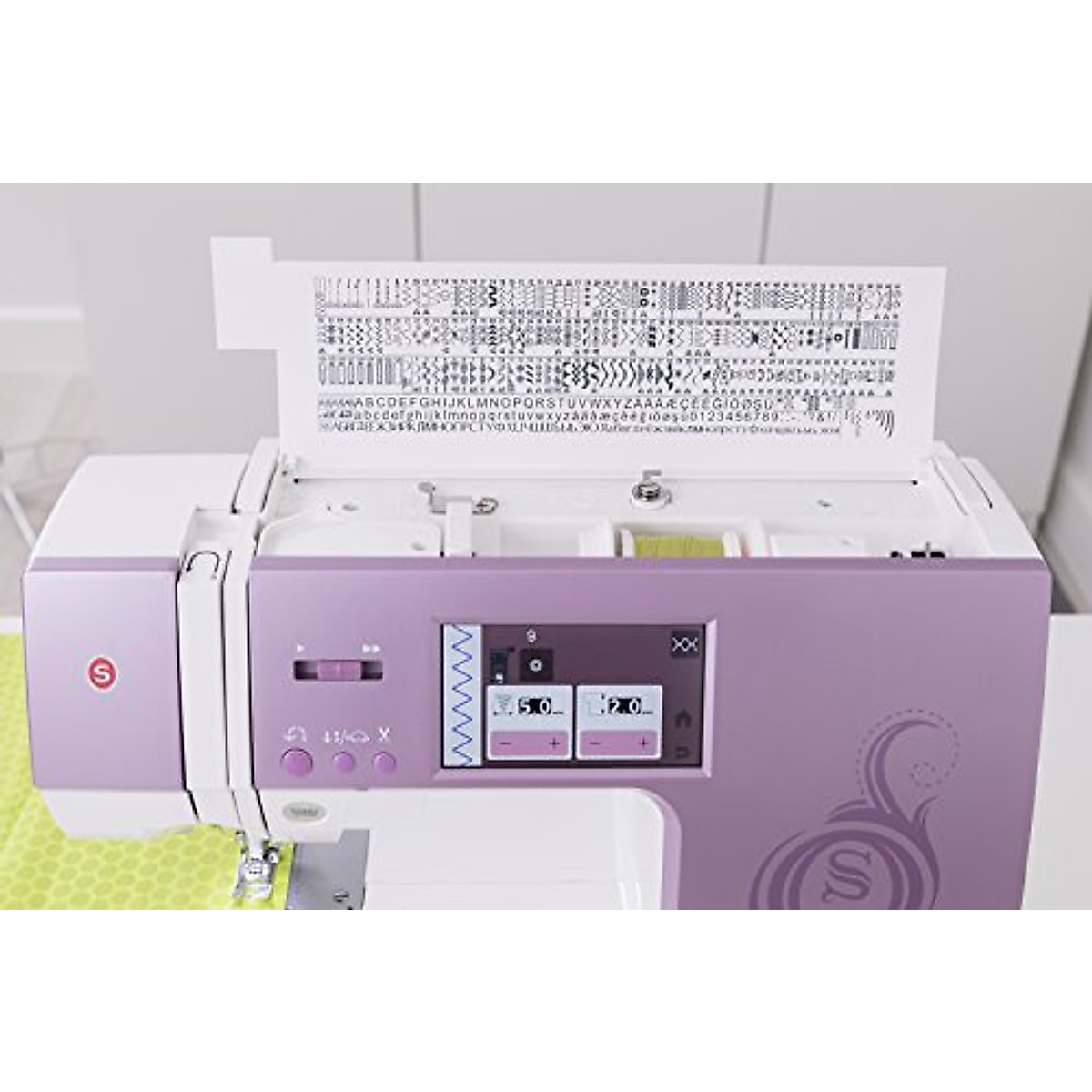 SINGER | 9985 Sewing & Quilting Machine With Accessory Kit - 960 Stitches - Drop-In Bobbin System, & Built-In Needle Threader 24 pounds
