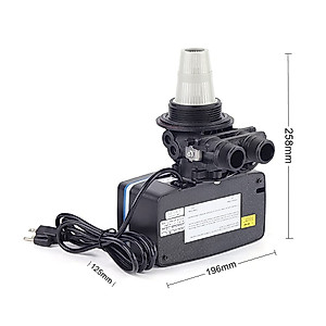 110V Timer Valve Water Softener Valve Timer Control Replacement Head High Flow Rate 2T/H For Water Softening Systems
