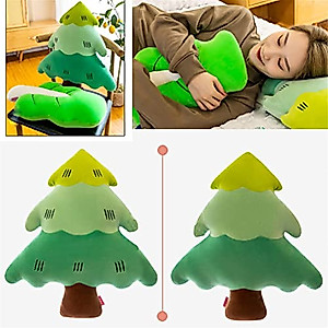 AZCHEN Decorative Leaf Pillow Green Leaf Pillow Cute and Funny Pillow Sofa Bedroom Throw Pillow (50 CM, Green 1)