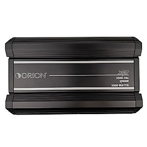 Orion XTR Series XTR3500.1DZ High Power Monoblock Class-D Car Amplifier - 3500W RMS, 1-Ohm Stable, Low-Pass Crossover, Bass Boost Control, MOSFET Power Supply, Bass Knob Included, Made in Korea