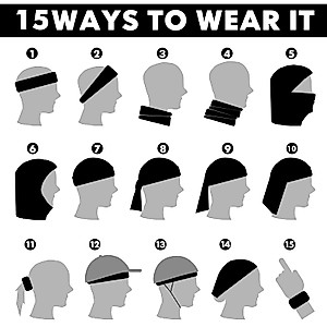 SATINIOR 4 Pcs Hijab Scarfs for Women Muslim Hijab Undercap Black Grey White Hijab Cap Stretch Under Scarf Hat Hijab Tube with Magnetic Hijab Pins