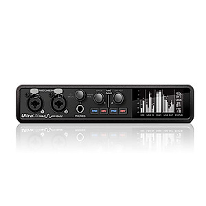 MOTU UltraLite-mk5 Desktop 18x22 USB Type-C Audio/MIDI Interface Bundle with IOGEAR USB Type-C To USB Type-C Cable and 20" XLR-XLR Cable