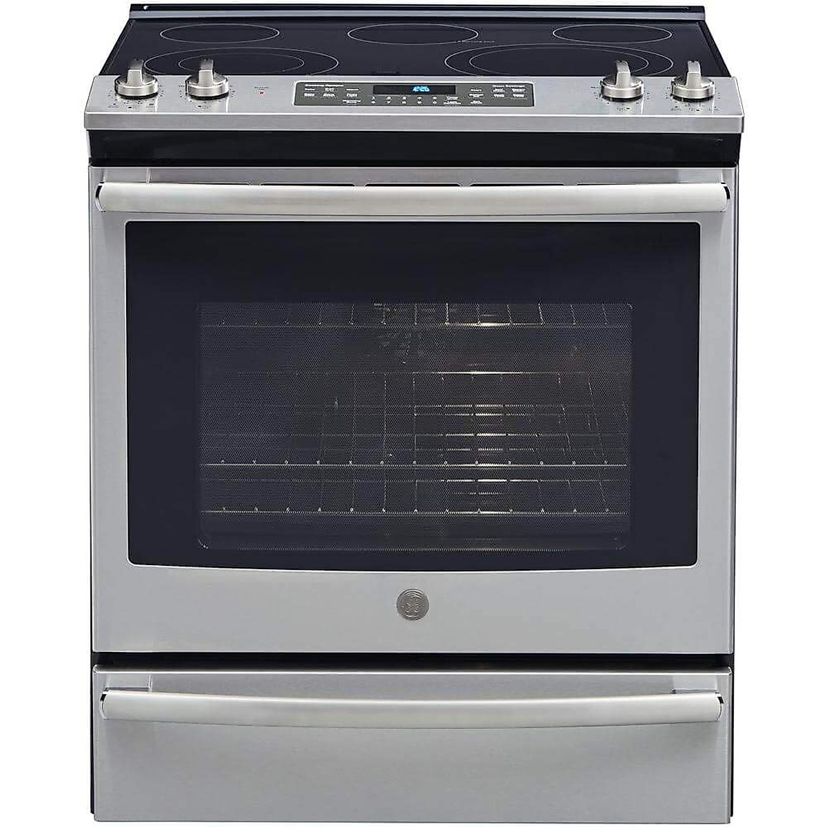 GE® 30" Slide-In Electric Convection Range with No Preheat Air Fry