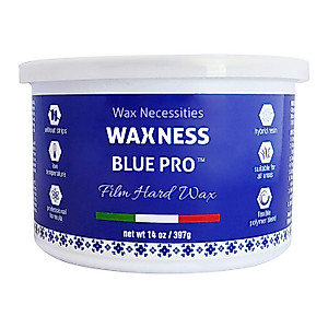 Waxness Premium Hard Wax Tin Blue Pro 14 Ounces