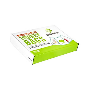 Buddy Bags Co Multipurpose Turkey Oven Bags - 19" x 24.5" - 100 Pack