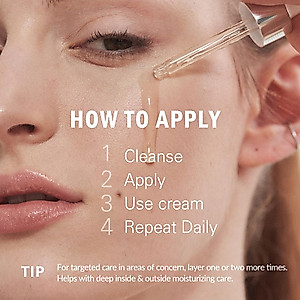 MIZON Snail Repair Intensive Ampoule Snail Mucin with Hyaluronic Acid Vitamin E Adenosine Elasticity Booster Skin Nutrition (30ml 1.01 fl oz)