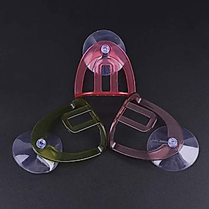 ZHIZHOU Sponge Holder 1 Piece Kitchen Sink Suction Holder Sponges Scrubbers Storage Rack Kitchen Bathroom Green