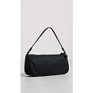 Prada Women's Pre-Loved Sport Pochette, Tessuto, Black, One Size