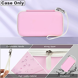 Grapsa Case Compatible with ESOXOFFORE for Dylanto for Anchioo for WEEFUN for GKTZ for Amzelas for Mafiti Instant Print Camera for Kids, Film Camera Storage Holder Organizer bag (Box Only)- Pink