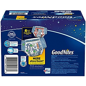 Goodnites Bedwetting Underwear for Boys, Large/X-Large, 34 Ct