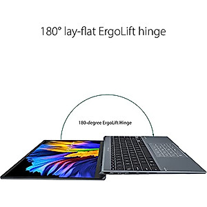 ASUS 2023 Zenbook 14X 14 2.8K HDR OLED Slim Laptop PC 12th Intel 14-Core i7-12700H Iris Xe Graphics 16GB DDR5 1TB NVMe SSD WiFi 6E 2xThunderbolt4 Backlit KB Fingerprint Windows 11 w/ RE 32GB USB