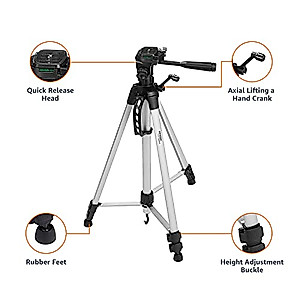 Amazon Basics 60-Inch Lightweight Tripod with Bag