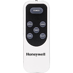 Honeywell 525 CFM Indoor Portable Evaporative Air Cooler, Fan & Humidifier with Ice Compartment & Remote, White