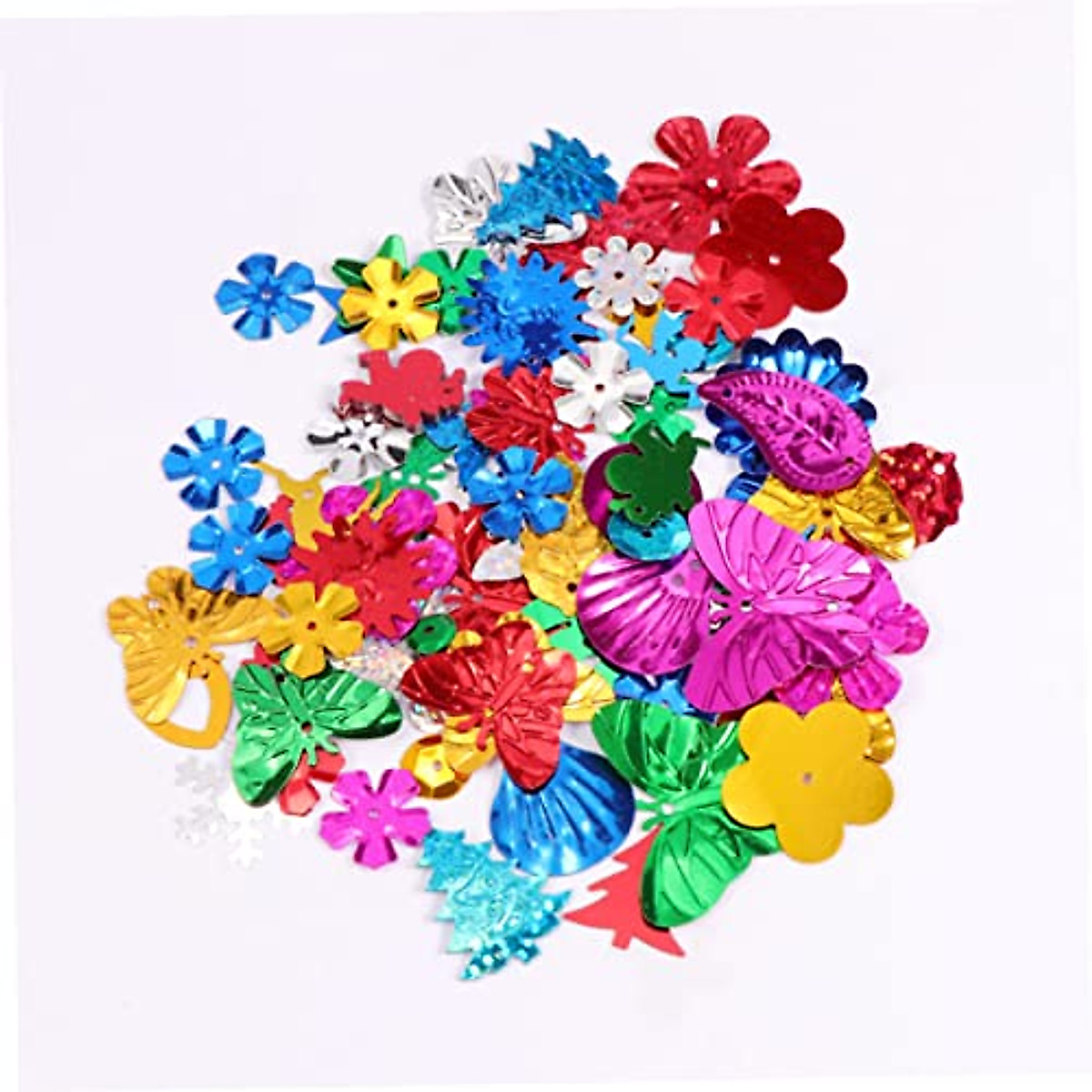 VILLCASE 50 table scatter christmas star confetti glitter christmas confetti sprinkles christmas party mermaid confetti house accessories for home DIY sequins wedding Jewelry buckle