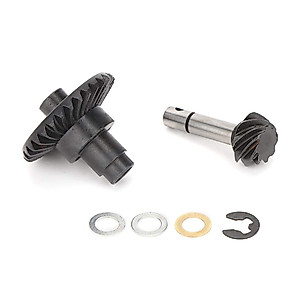 RC Car Gear, 8/30 Reverse Gear Ratio 40 Steel Bevel Gear for Front Axle Driver Available for Axial SCX10 II 90047 90046 RC Model Car