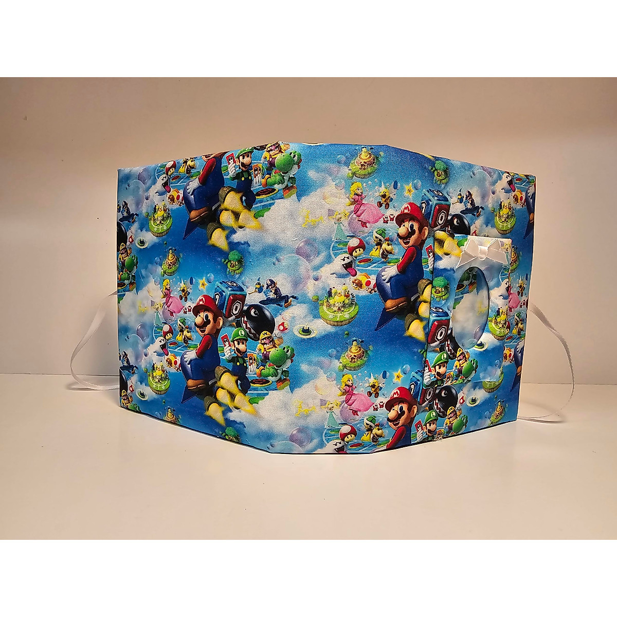 New!!! Custom Mario Brothers Photo Album 3 - Holds 100 4x6 Photos - Handmade Gamer Photo Album