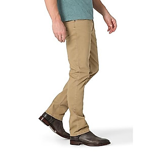 Wrangler Authentics Men's Slim Fit Straight Leg Jean, Acorn, 36W x 30W