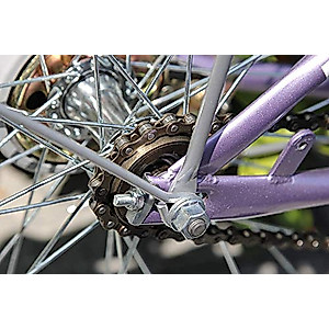 ZONKIE Bike Chain Single-Speed, Bicycle Chain 1 Speed, 1/2 × 1/8 inch,116 Links