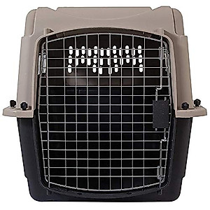 Petmate Ultra Vari Dog Kennel for Small to Medium Dogs (Durable, Heavy Duty Dog Travel Crate, Made with Recycled Materials, 28 in. Long) 25 to 30 lbs