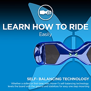 Hover-1 All-Star Hoverboard 7MPH Top Speed, 7MI Range, Dual 200W Motor, 5HR Recharge, 220lbs Max Weight, LED Wheels & Headlights Self Balancing Scooters