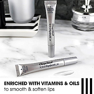 ChapStick Total Hydration Vitamin Enriched Lip Night Serum, Night Lip Serum for Overnight Lip Care - 0.21 Oz