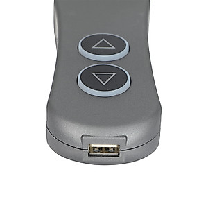 MineCtrl 2 Button 5 Pin Prong Hand Control Handset Remote with USB and Backlight for Lift Chairs Power Recliners