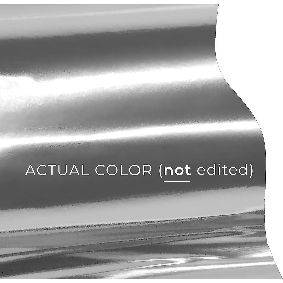 VViViD DECO65 Craft Vinyl Bundle Dark Red Gloss and Chrome Silver Gloss 2 Rolls of 7ft x 11.8" - M0
