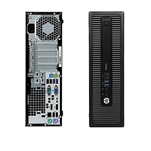 HP ProDesk 600 G2 SFF Gaming PC Desktop Computer - Intel Quad Core i5 6500 up to 3.60 GHz, 16GB DDR4 RAM, 1TB SSD, GeForce GT 1030, HDMI, Keyboard & Mouse Combo, USB WiFi, Windows 10 Pro(Renewed)