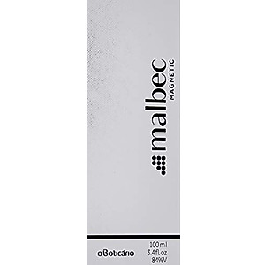 O Boticario Malbec Magnetic Cologne for men 3.38 fl. oz
