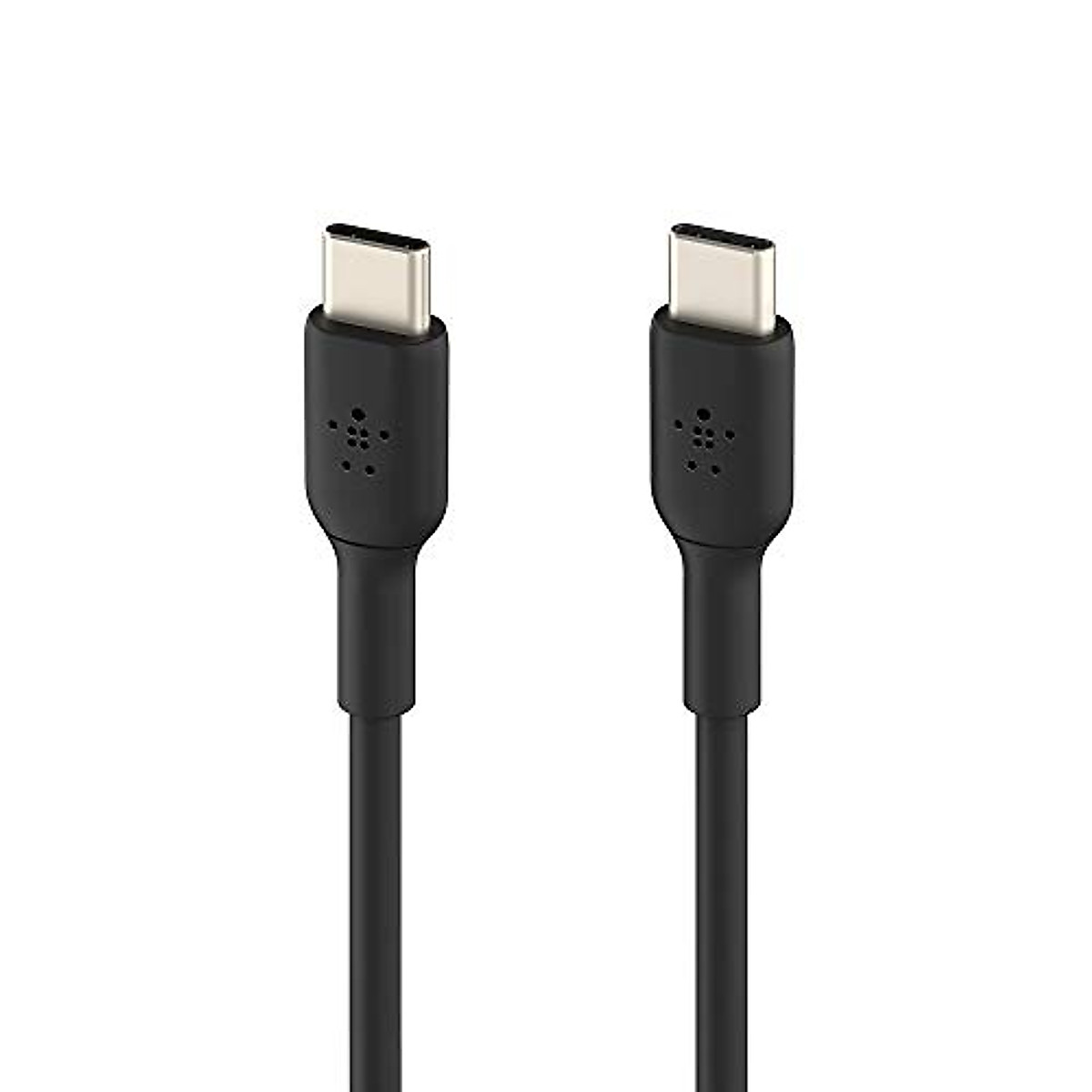 Belkin 3.3ft USB-C to USB-C Cable, Fast Charge Cable for Galaxy S23, S22, Note10, Note9, Pixel 7, Pixel 6, iPad Pro, More USB Type-C Cable - Black