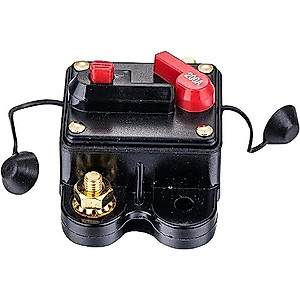 Circuit Breaker 1 Piece/lot 60-300A Car Automatic Recovery Switching Car Bike Audio Inline Fuse Circuit Breaker Fuse Holder DC 12-24V (Size : 150A)