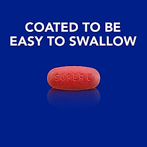 Super C Nighttime Daily Supplement to Rest and Replenish with Vitamin C, B Vitamins, and a Blend of Quality Herbal Extracts, Coated to be Easy to Swallow, from The Makers of Vicks, 28 ct
