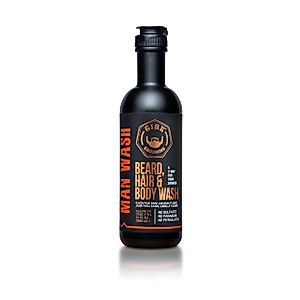 GIBS Grooming 3 in 1 Body Wash for Men - Beard & Hair Moisturizing, & Cleansing Liquid Body Wash with Tea Tree Oil & Copaiba Balsam - Sulfate & Paraben Free Shower Gel - 12 Oz