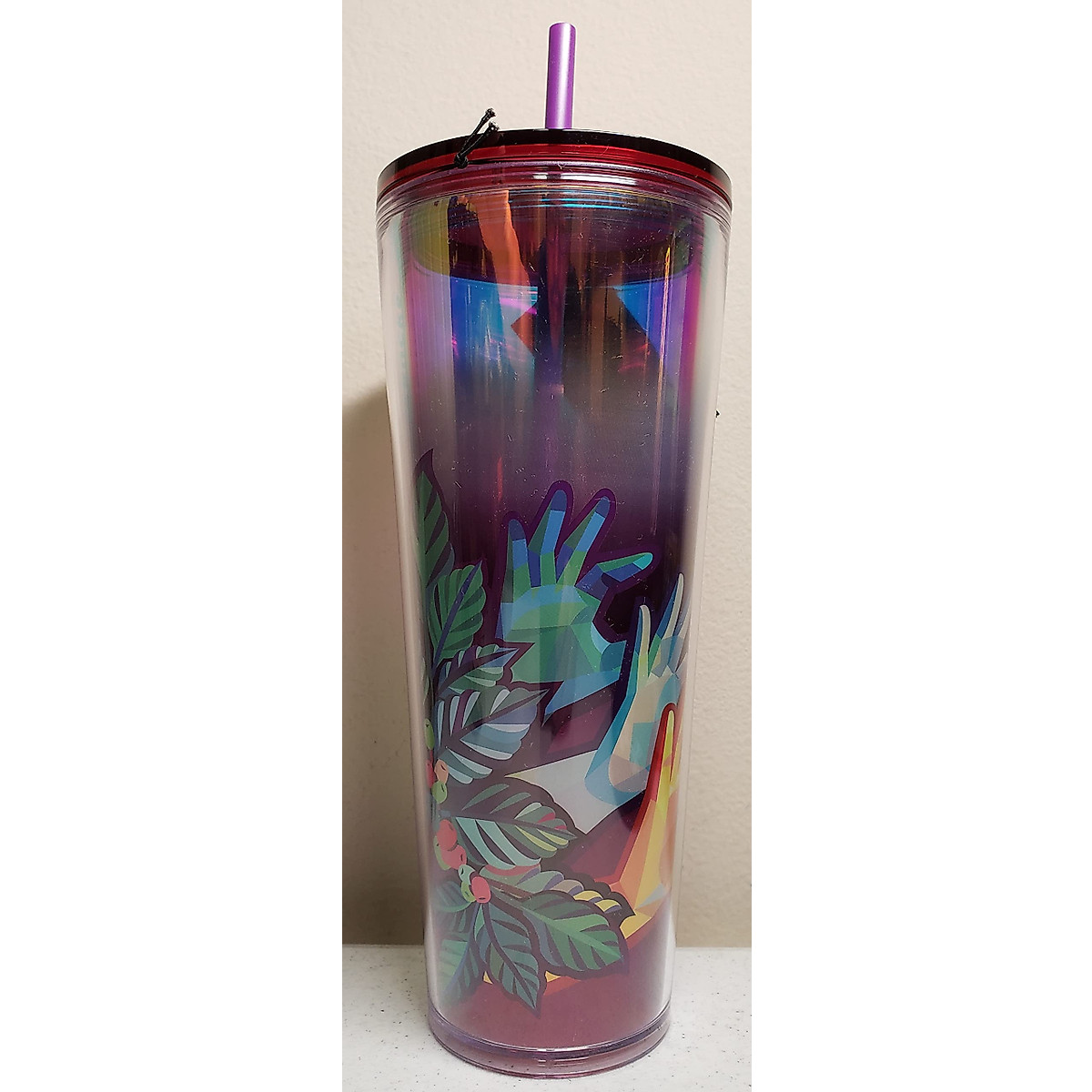 Starbucks 2021 American Sign Language ASL Hand Movements Venti Tumbler 24 oz