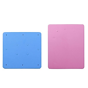 YYANGZ 2PCS Fondant Foam Pad, Clay Modelling Tools, Shaping Fondant Sugarcraft Modeling Pad, Sugar Flower Gum Chocolate Clay Modeling Tools Drying Tray for Handmade DIY Sugarcraft Cake Decor