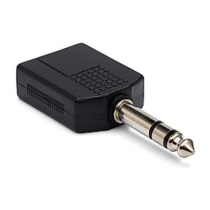 Hosa GPP-359 Dual 1/4" TRS to 1/4" TRS Adaptor