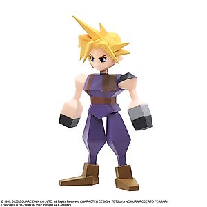 Square Enix Final Fantasy VII Polygon Figure (Blind Box), Multiple Colors, 15 years up