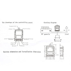 PWM 6V/12V 3A Solar Charger Controller Portable Solar Panel Charger Energy Controller Regulator Battery Regulator with LED Indicator
