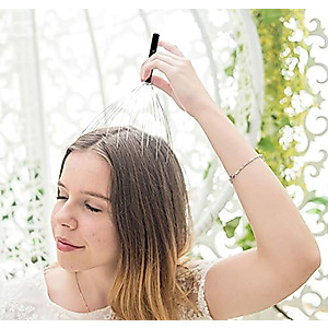 USAGA 28 Finger Head Scratcher, Head Massager, Scalp Massager, Head Whisk Massager, Wire Massager for Head Hair Body Massage and Stress Relax (Black)