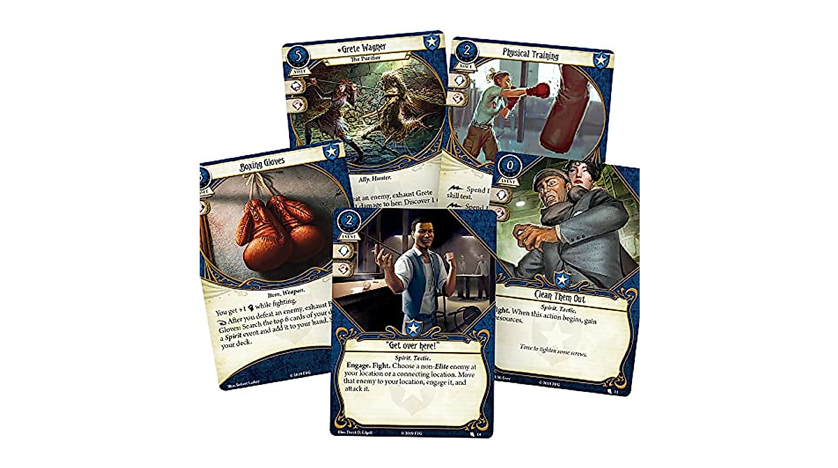 Arkham Horror Nathaniel Cho Starter Deck | Cooperative Card Game