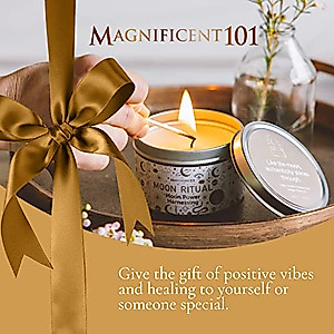 Magnificent 101 Moon Ritual Tin Candle 6oz