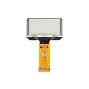 Coolwell 1.51inch Transparent OLED Compatible Raspberry Pi/Ardui/TM32, Display Light Blue Color, 128×64, SPI/I2C Interfaces