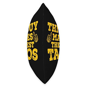 This Guy Makes The Best Funny Men Foodie by SMP This Guy Makes The Best Tacos Funny Chef Foodie Humor Throw Pillow, 18x18, Multicolor