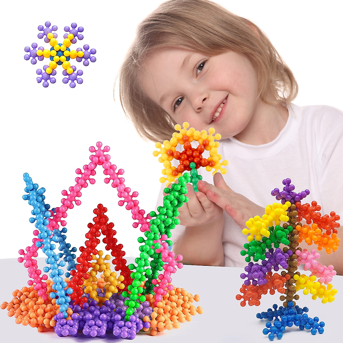 Educational toys Building Blocks 120 Pcs Plastic Gears STEM Toys, Interlocking Toy Building Sets Kid Toys , Occupational Therapy Preschool Toys ， Classroom must haves building toys for kids ages 4-8