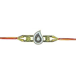 Rakhi for Brother Designer Rakhi with Beads Design Rakhi Raksha-Bandhan Gifts for Brother Sister (D27)