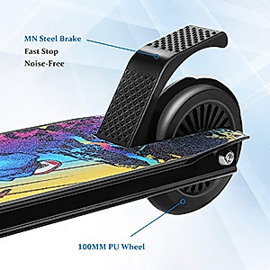 Hikole Pro Scooter for Kids Boys Girls Teens 8 Years and Up- Freestyle Tricks Scooter - Entry Level Stunt Scooter for Skatepark Street Tricks