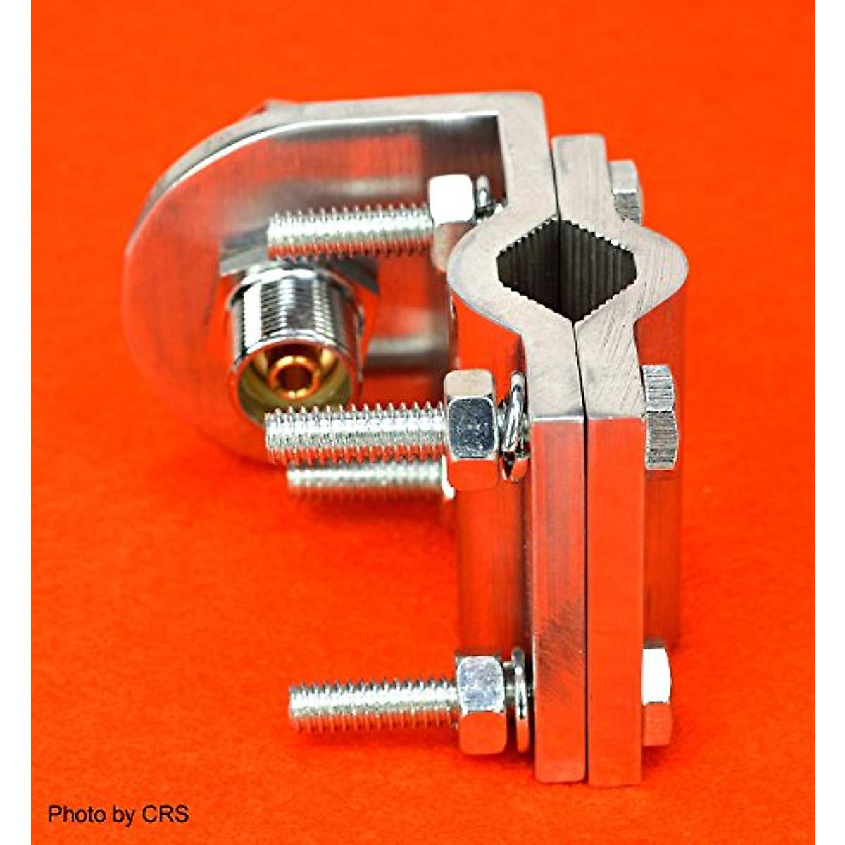 Workman Double Groove CB Radio Antenna Mount W/ SO239 Stud BRV1