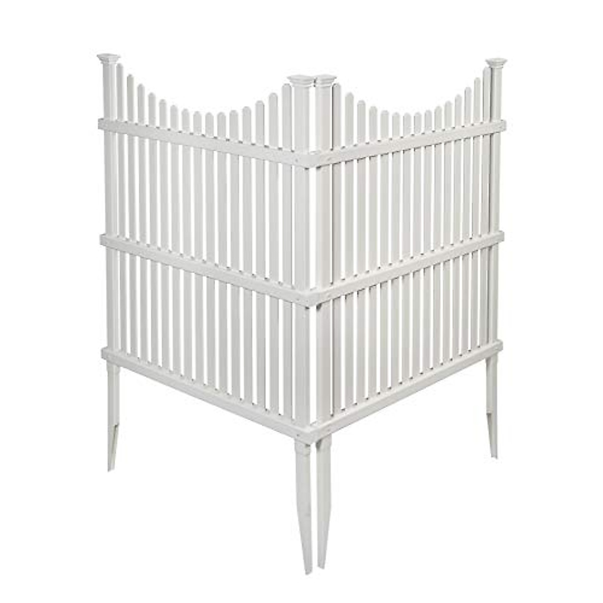 Enclo Privacy Screens ZP19036 Huntersville Privacy Screen, White & TERRO T800 Garbage Guard Trash Can Insect Killer - Kills Flies, Maggots, Roaches, Beetles, and Other Insects